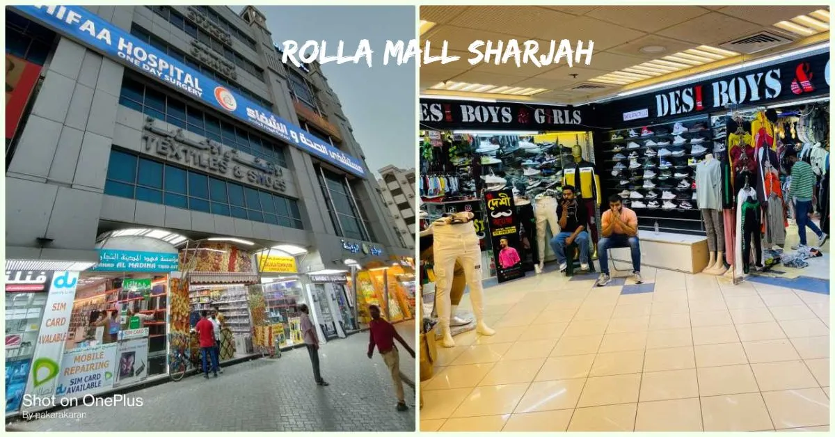 Rolla Mall Sharjah: Directory, Shops, Services & Location